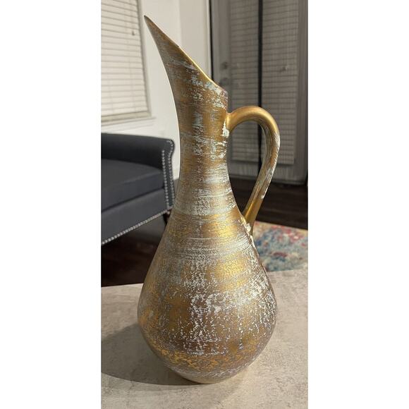 Stangl | Accents | Vintage Stangl Art Pottery Antique Gold Brushed ...